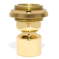 Hang Straight Swivels With Knurled Ring – Liberty Brass