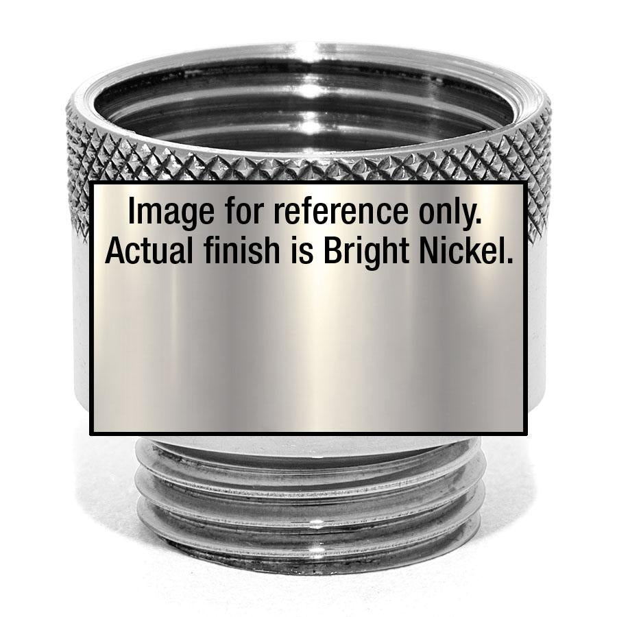 Knurled Male X Female Nozzle – Liberty Brass